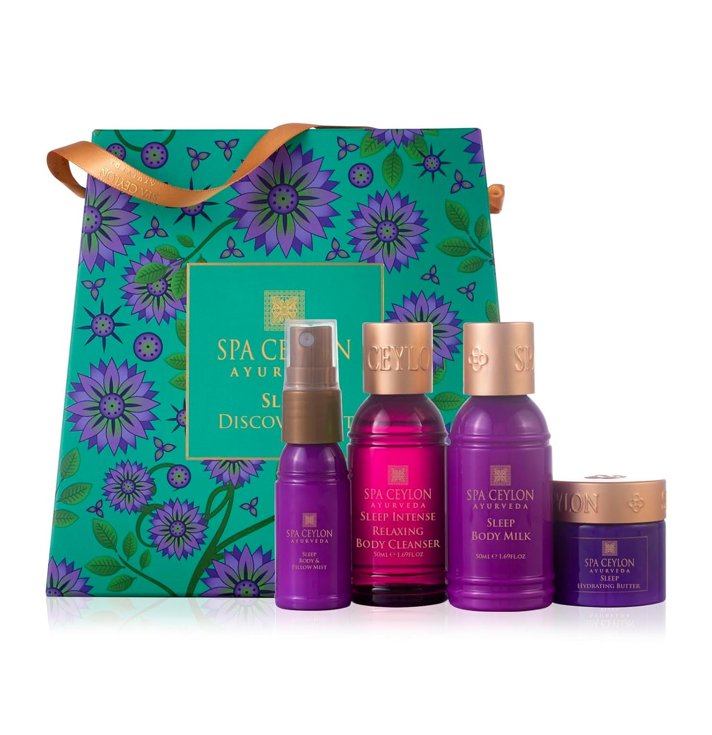 Amazon.com: SPA CEYLON Sleep Discovery Set | Ayurvedic Discovery Set ...