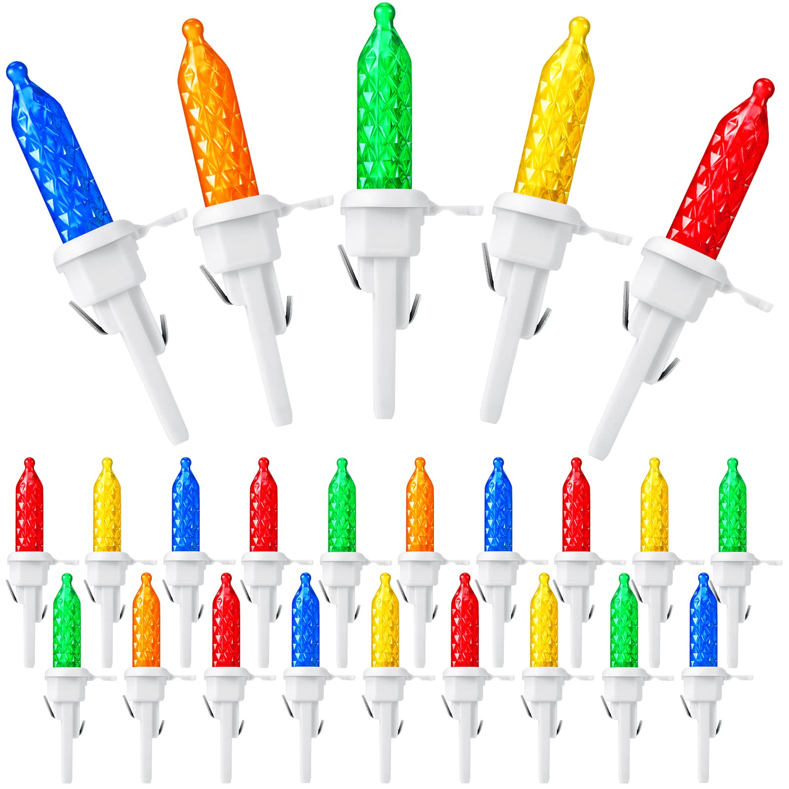 Amazon.com: 120 Pack Christmas Replacement Mini Bulbs 3 V LED Lights ...