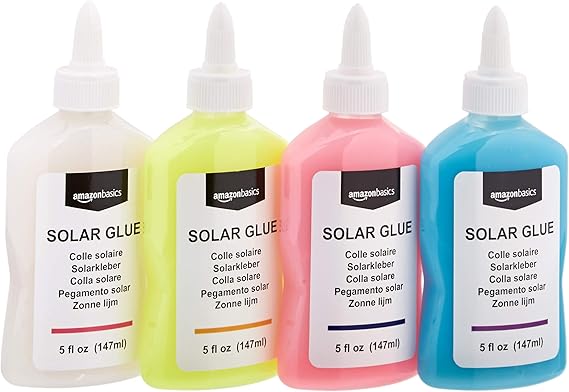 Amazon.com: Amazon Basics Washable Color Changing Glue, Assorted Colors ...