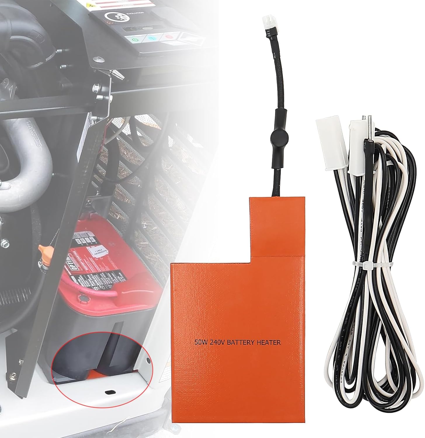 Amazon.com : Replacement 7101 Battery Heater Pad Compatible with 9kW ...