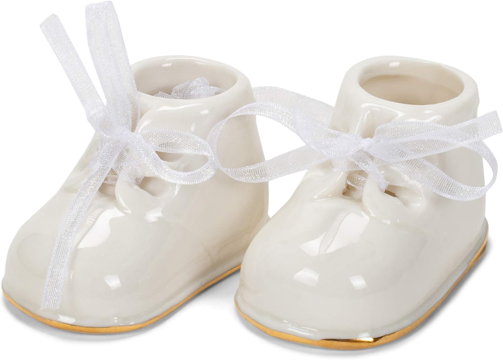 Amazon.com: 2024 Baby Shoe Christmas Ornament - White Personalized Baby ...
