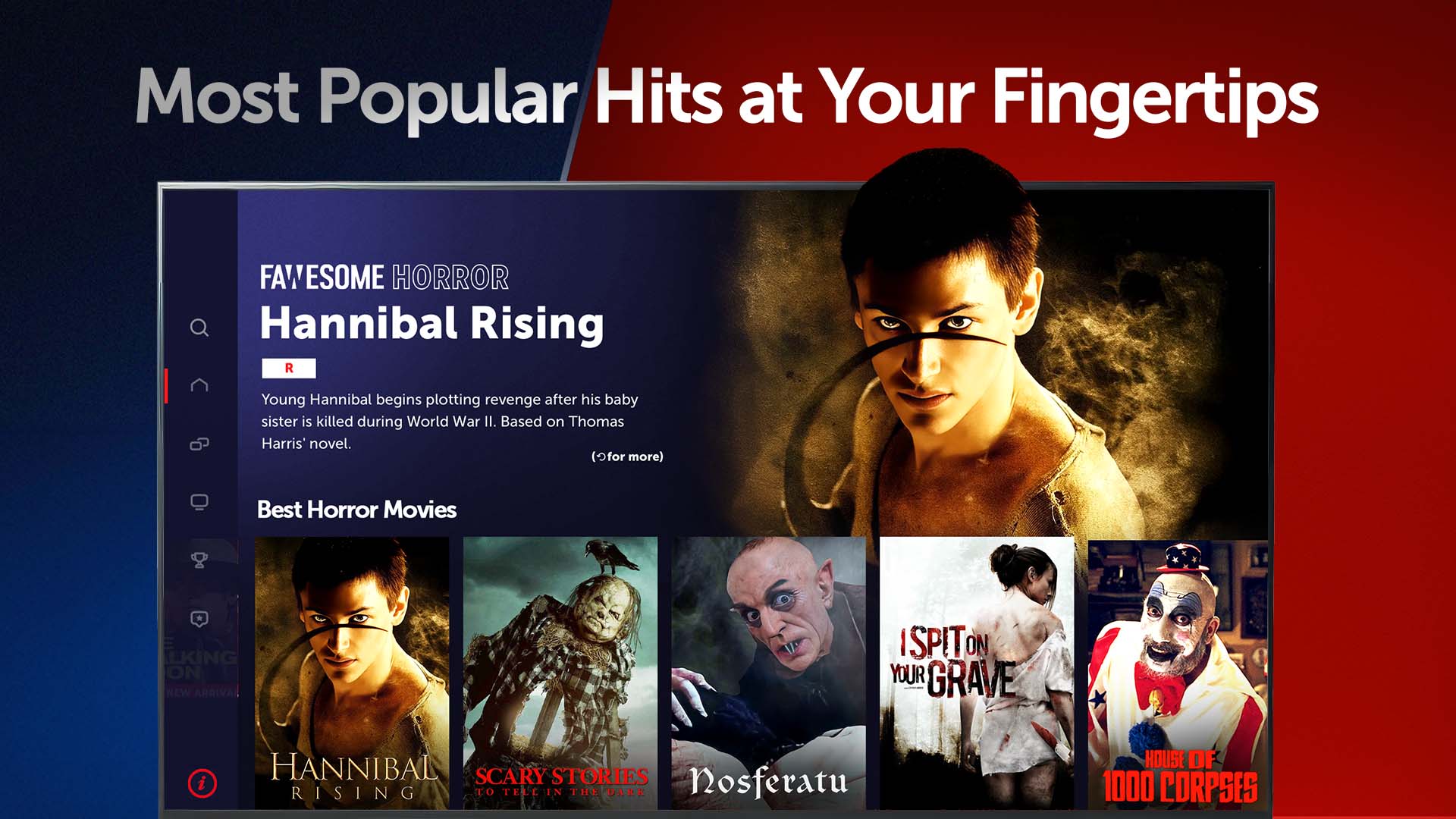 Horror Movies & TV by Fawesome - App on Amazon Appstore