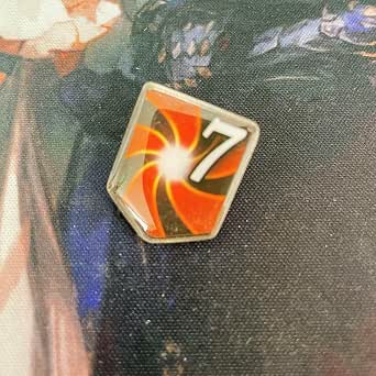 Amazon.co.jp: FF14FFXIV Status Effect Pin Badge Damage Increased ...
