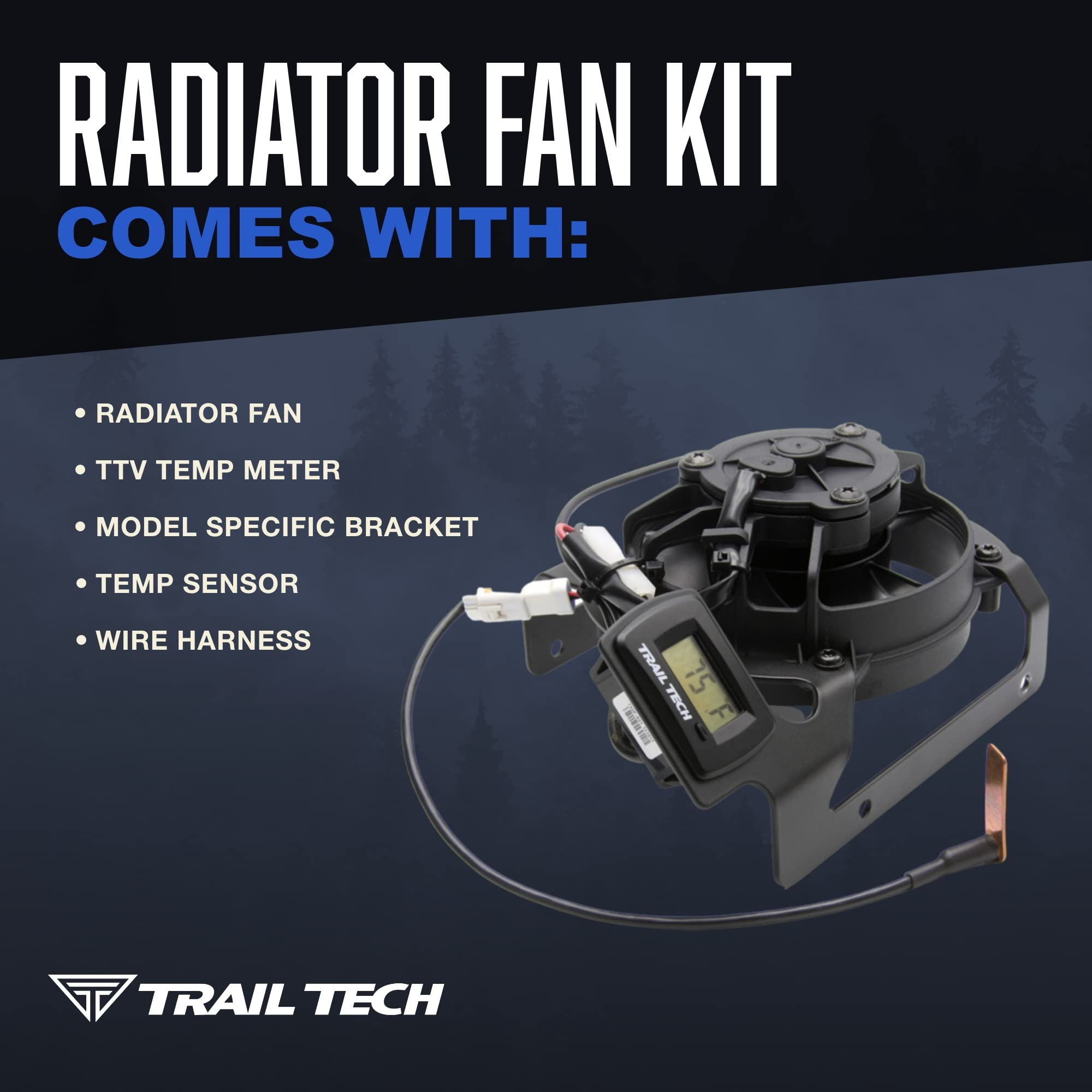 Fan Kit Installation 732-FNA1 Universal Radiator / Oil Cooler Fan Kit ...