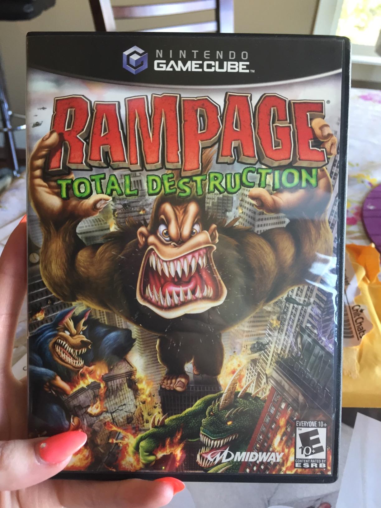 Rampage Total Destruction - GameCube: Nintendo GameCube: Video Games ...