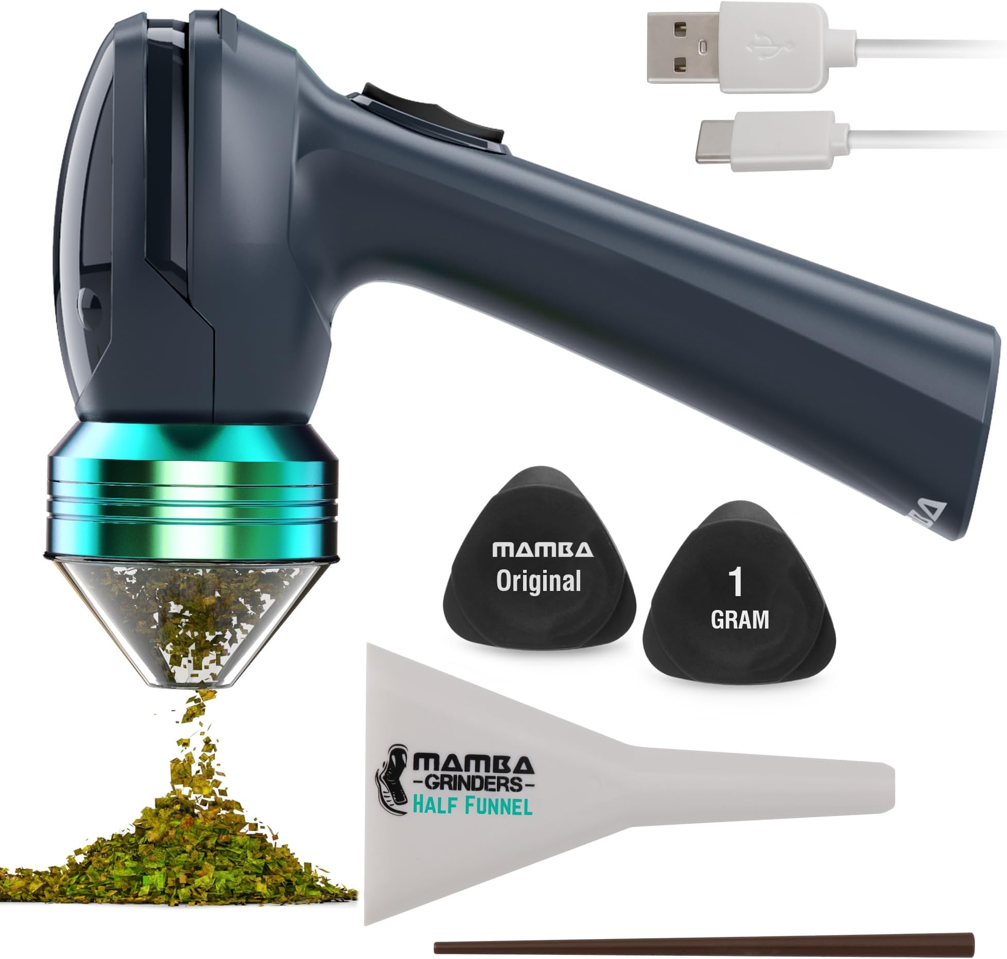 Amazon.com: Santa Cruz Shredder Jumbo Spice Grinder 3-piece Metal Rasta ...