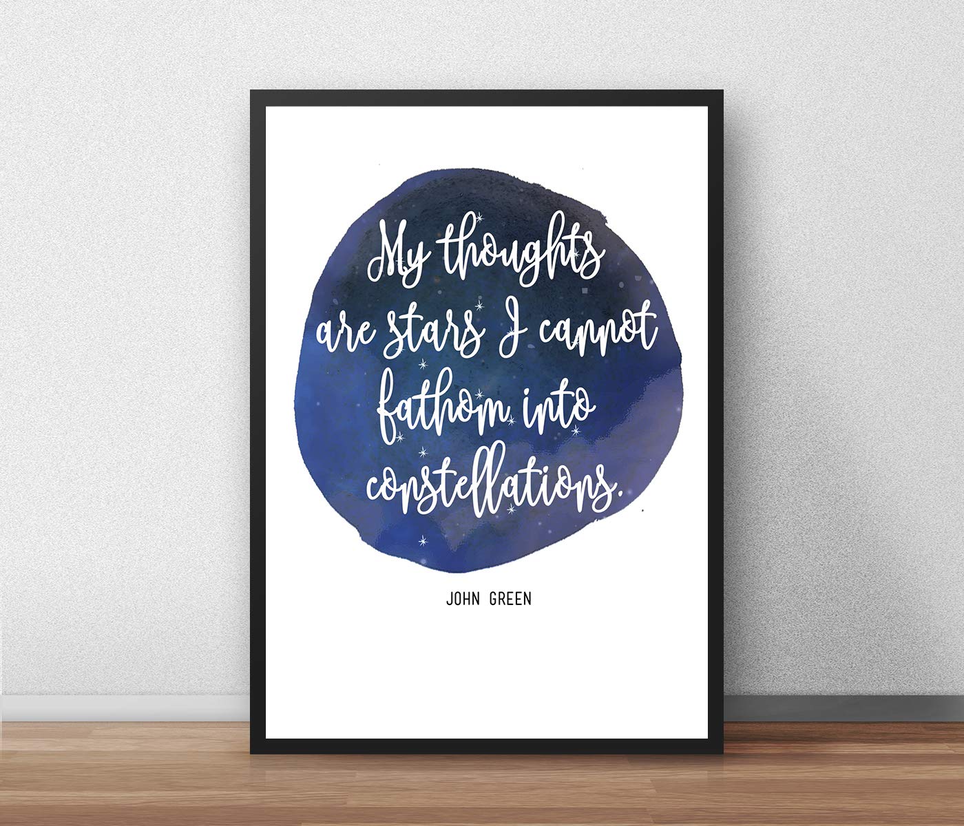 The Fault In Our Stars Quote Poster