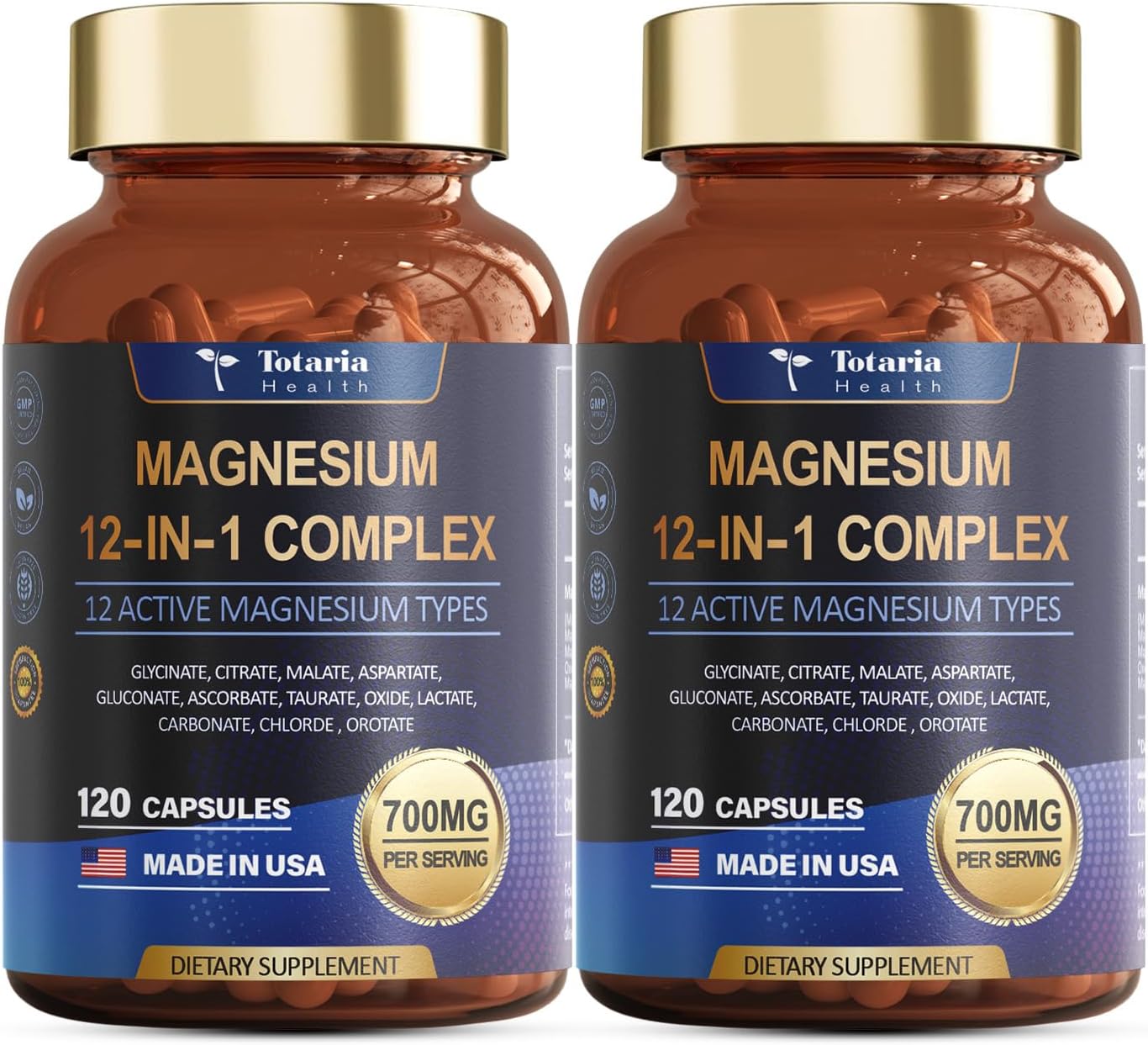 Amazon.com: Magnesium Supplement - 5 in 1 Complex | Glycinate | Citrate ...