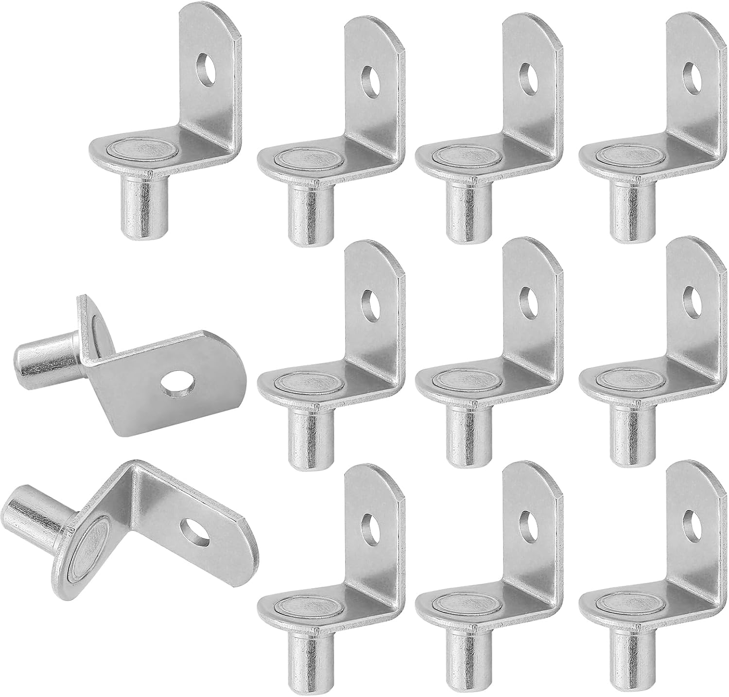 Amazon.com: Jamiikury 60pcs L-Shaped Shelf Support Pegs, 6mm Shelf ...