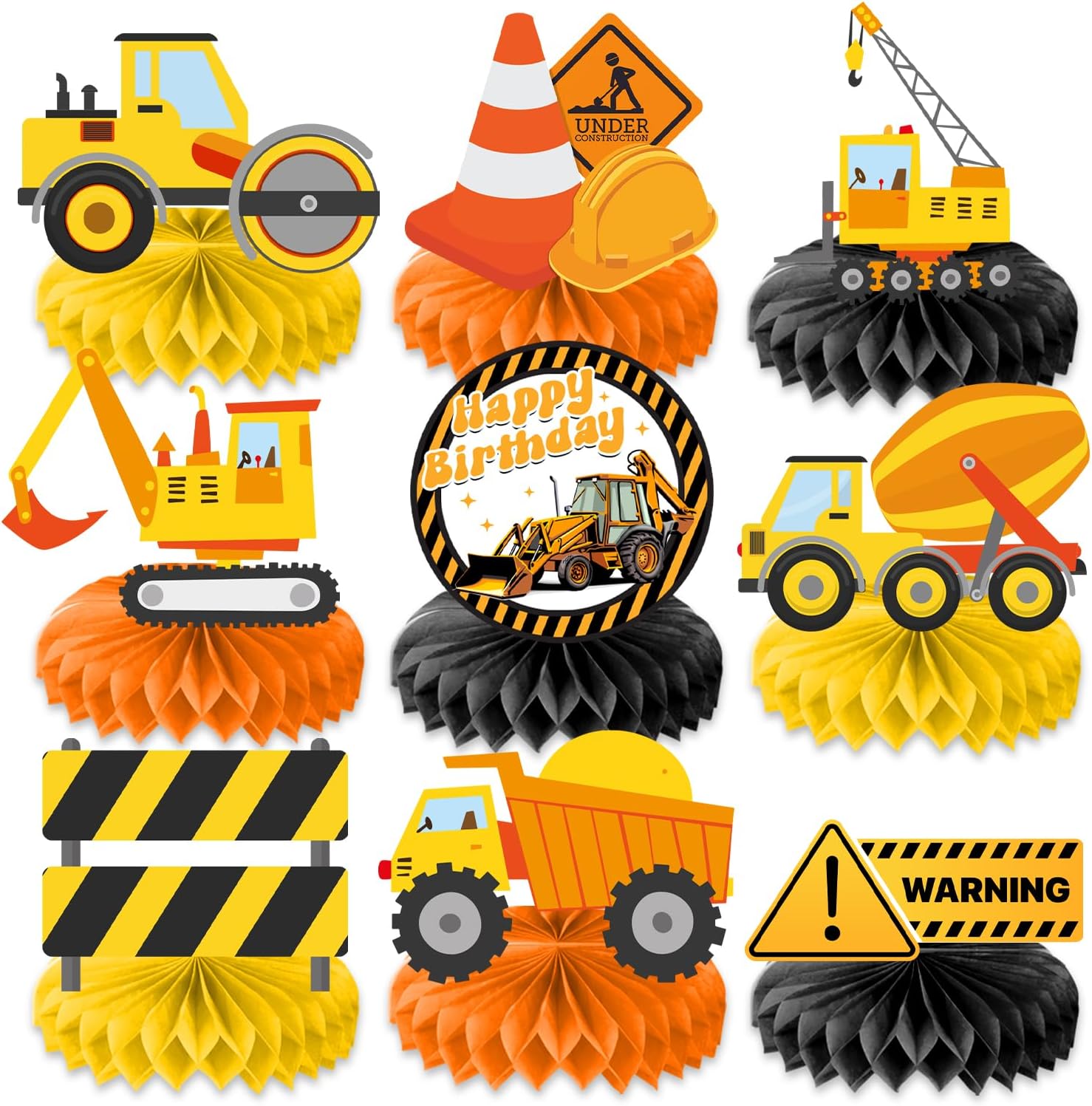 Amazon.com: Egyptian Honeycomb Centerpieces 12PCS Egypt Pyramid Party ...