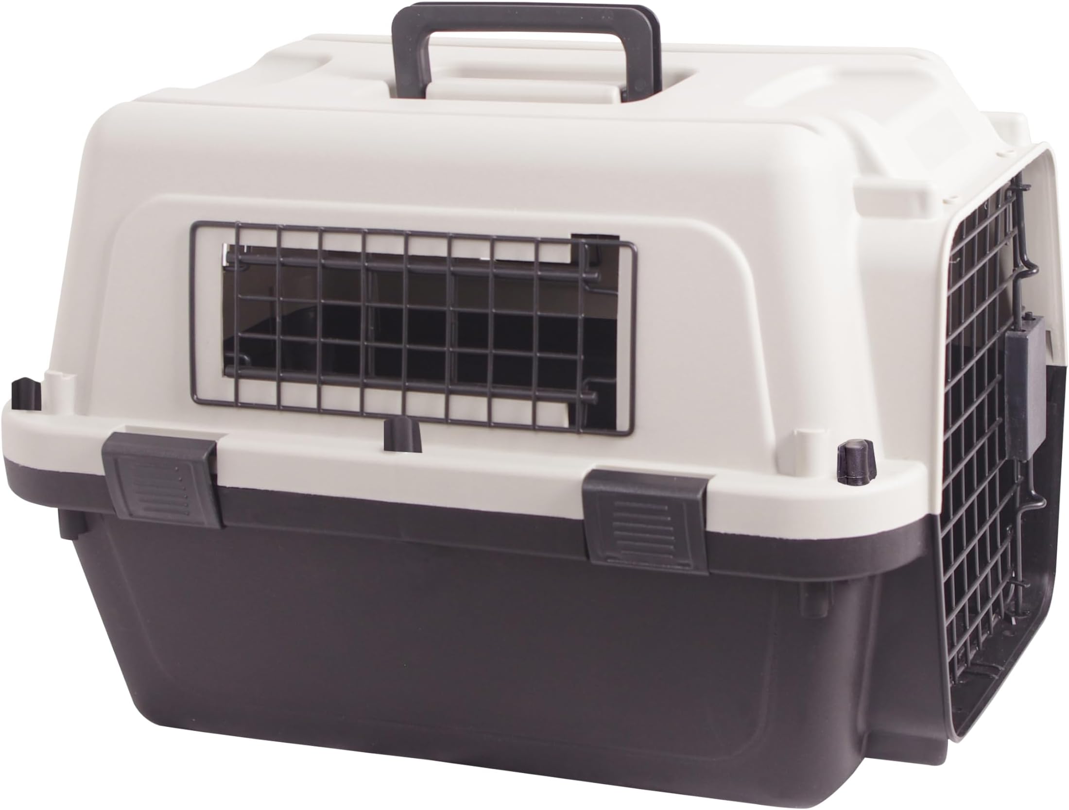 Amazon.com : FOURPAW Plastic Dog/Cat Crate Portable Travelling Pet ...