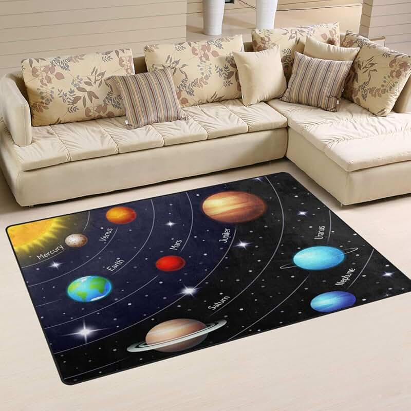 Amazon.com: outer space rugs