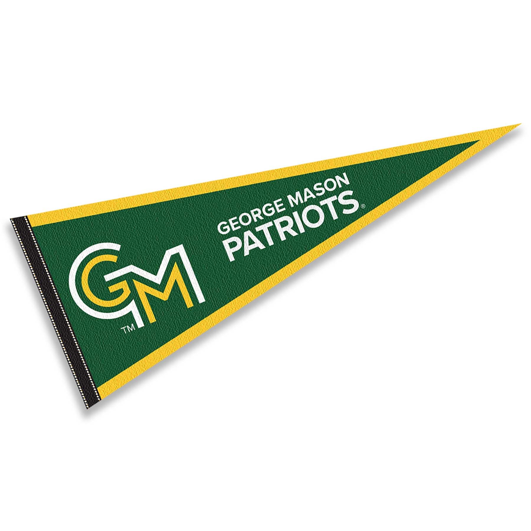 Amazon.com : College Flags & Banners Co. George Mason Patriots Pennant ...