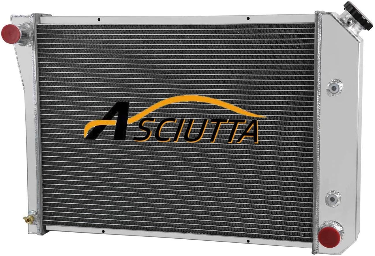 Amazon.com: 4 Row Aluminum Radiator For 1973-1974 Chevy Nova Olds Omega ...