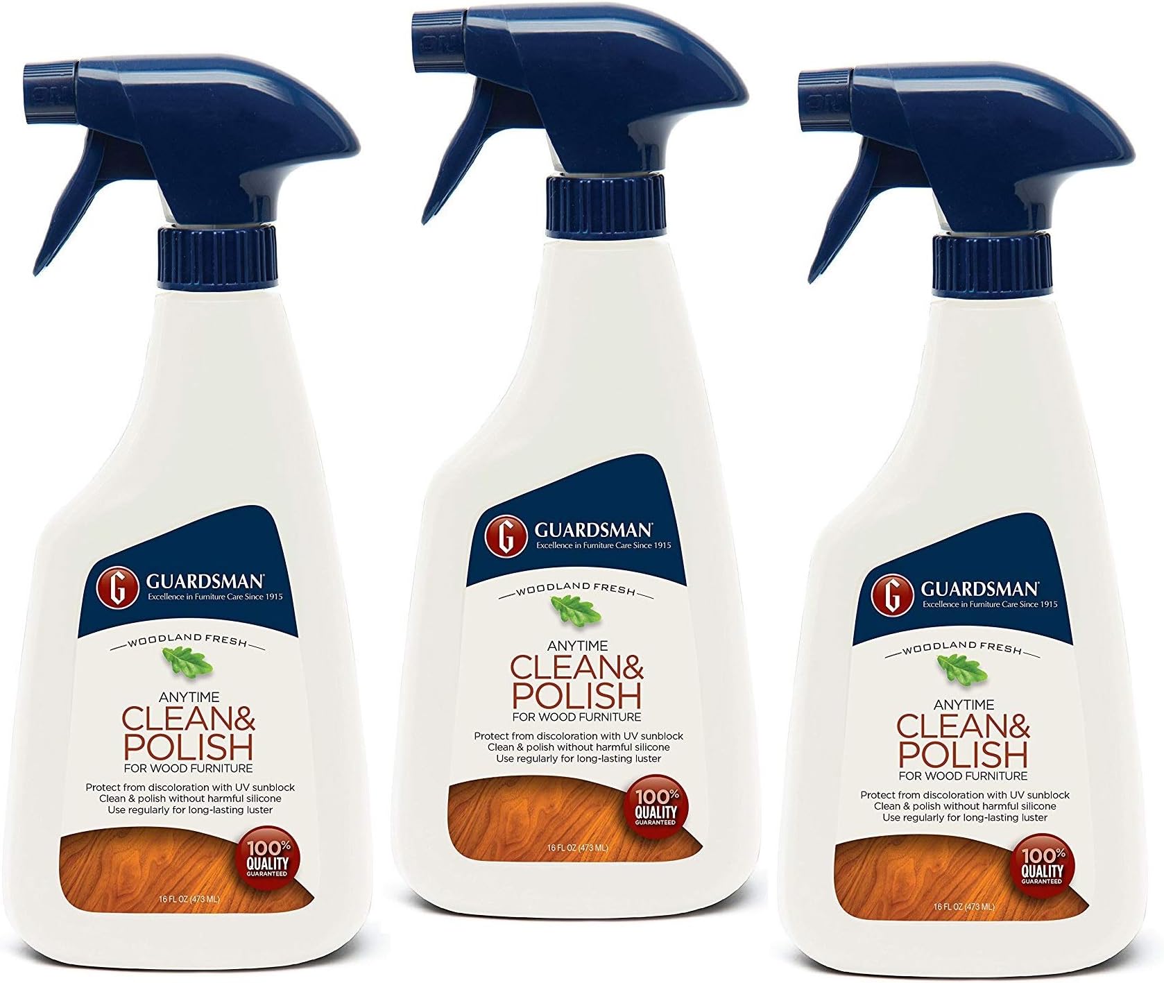 Amazon.com: Guardsman Clean & Polish For Wood Furniture - Woodland ...