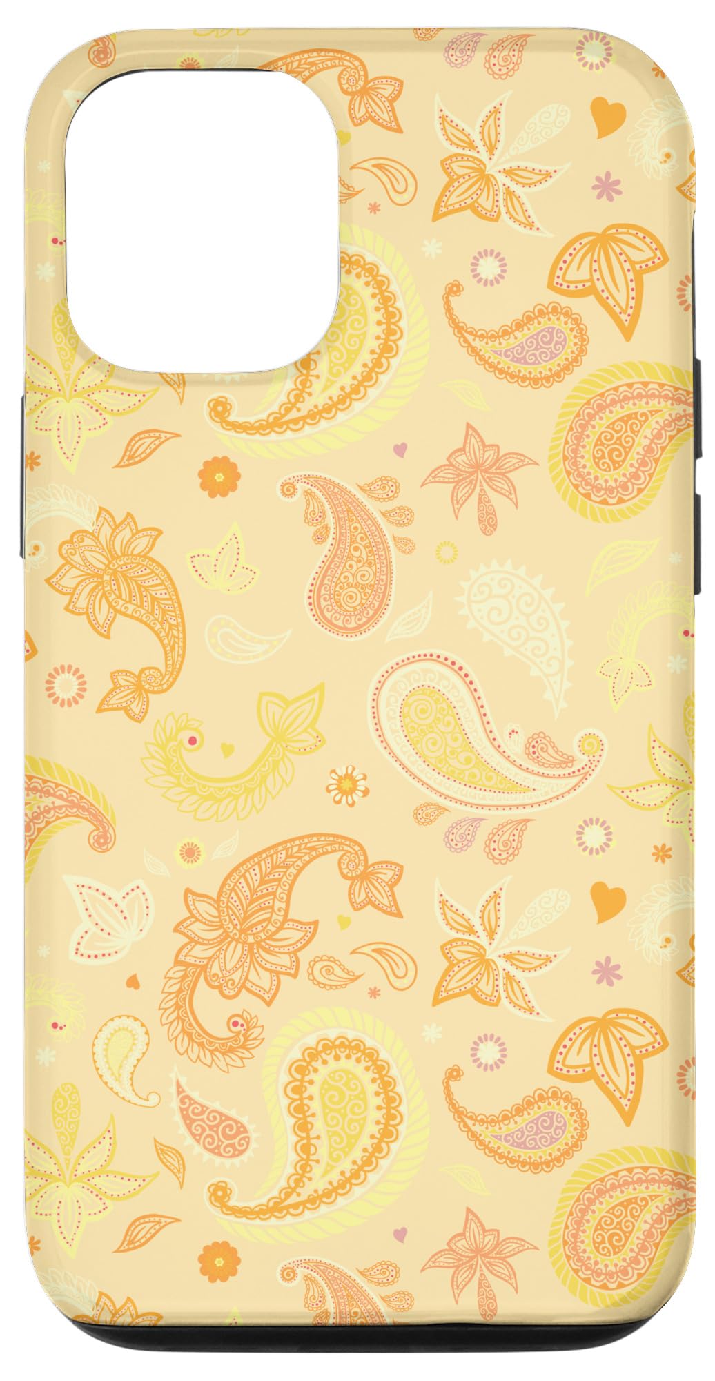 Light Yellow Paisley Pattern