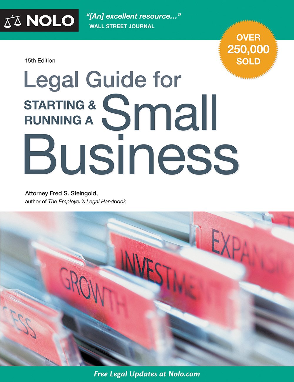 Amazon.com: Legal Guide for Starting & Running a Small Business ...