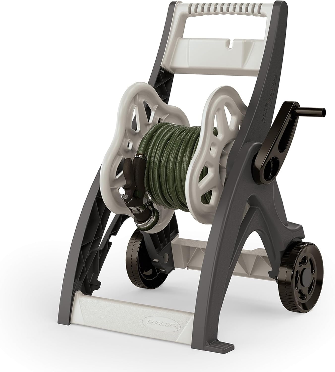 Amazon.com : WebErt 175 ft. Hosemobile Hose Reel Cart, Gray : Patio, Lawn & Garden