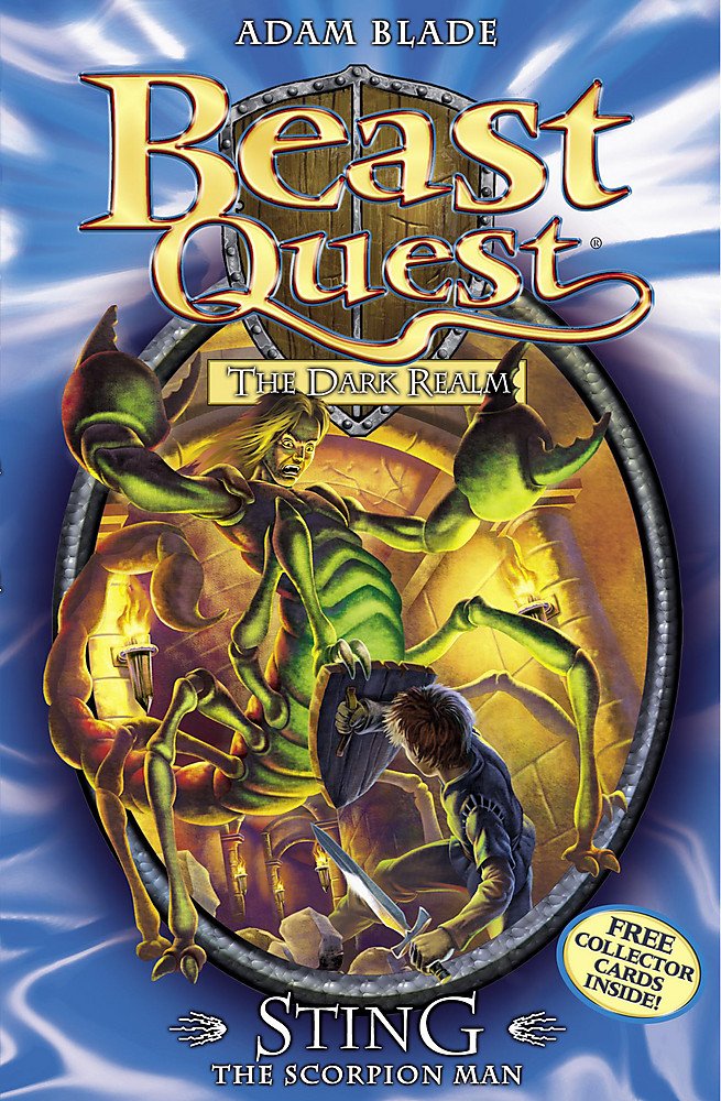 BEAST QUEST: 18: STING THE SCORPION MAN : Blade, Adam: Amazon.in: Books