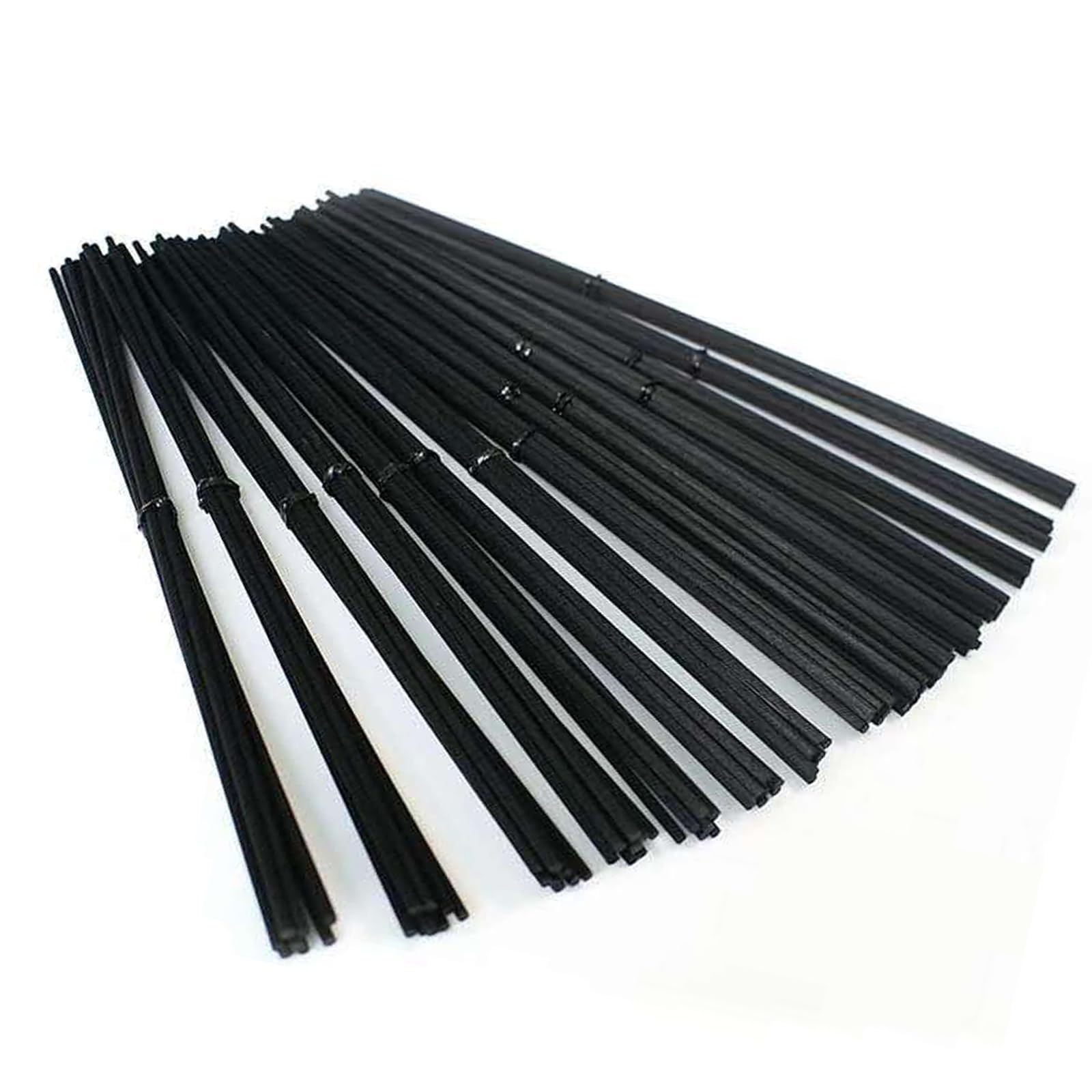 50 Stick Diffuser Sticks, 4mm*30cm Reed Diffuser Sticks, Black Reeds ...