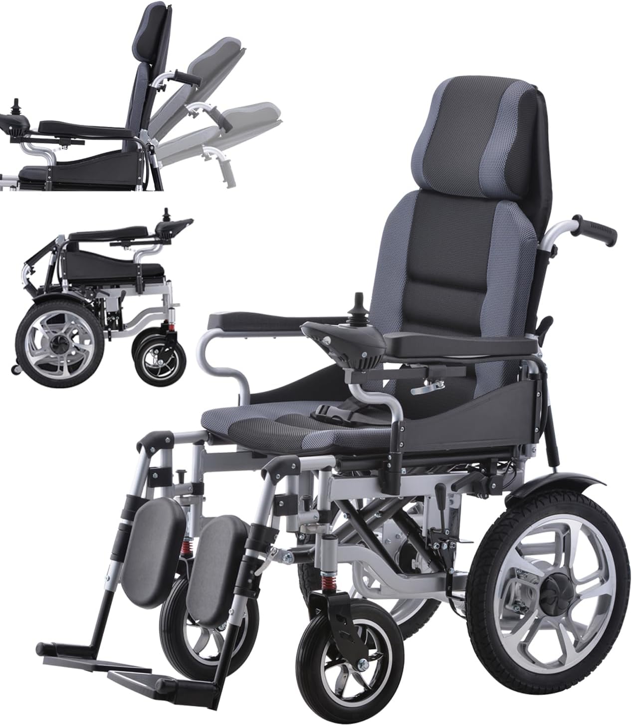 Amazon.com: Reclining Electric Wheelchairs for Adults All Terrain ...