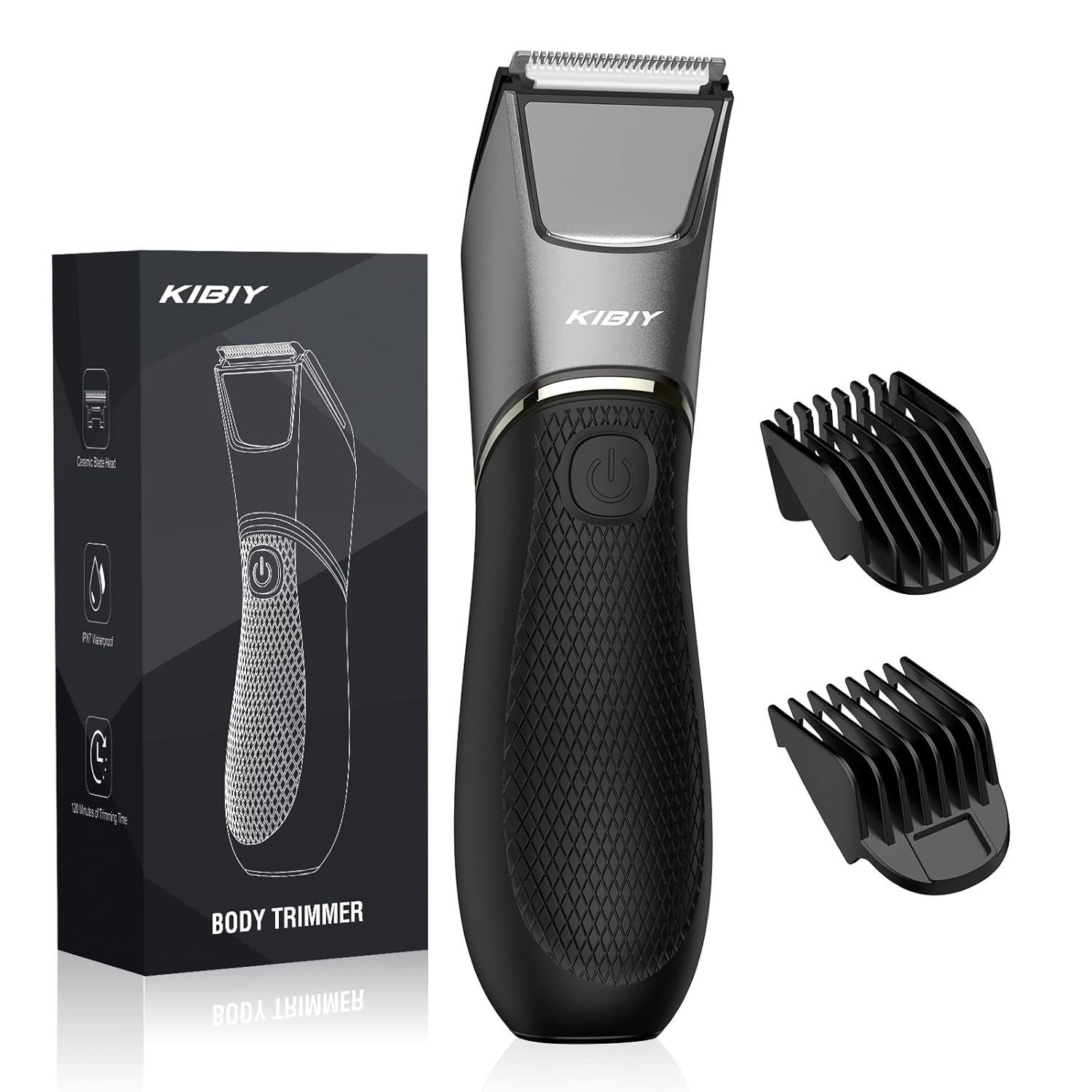 Body Hair Trimmer for Men - Kibiy Electric Ball Shaver Razor for Pubic ...
