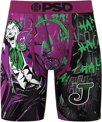 PSD Men's Joker Lol Boxer Briefs, Multi, XL at Amazon Men’s Clothing store