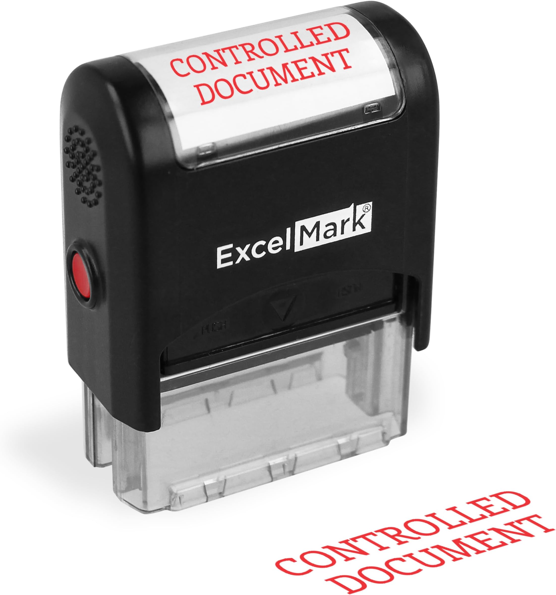 Amazon.com : ExcelMark Controlled Document Self Inking Rubber Stamp ...
