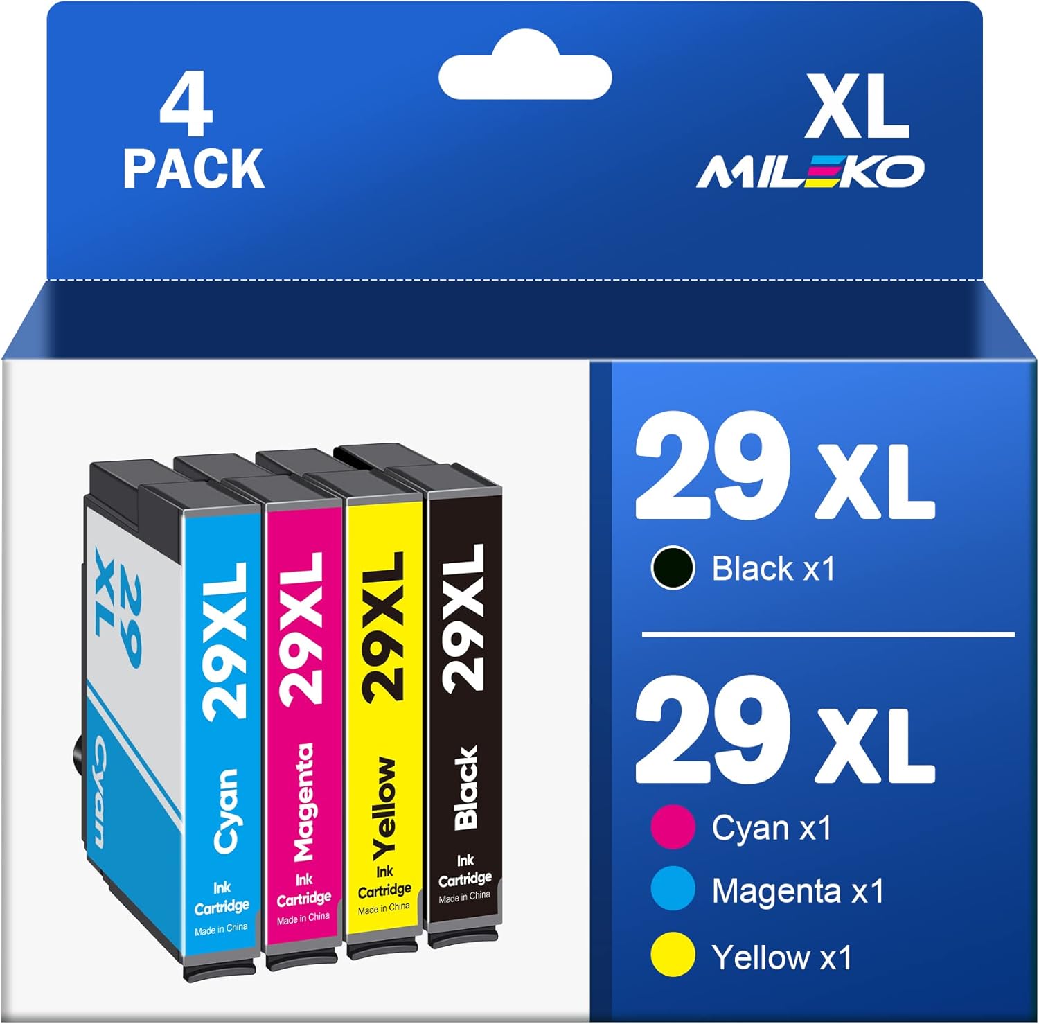 29XL Ink Cartridges Multipack Replacement for Epson XP 245 Printer 29 ...