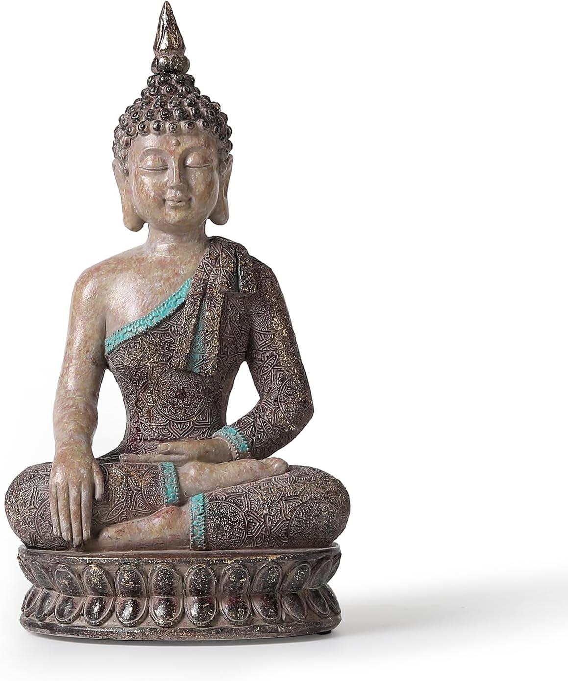 Amazon.com: XIGOFA Buddha Statue,10.4" H Buddhist Zen Room Decor ...