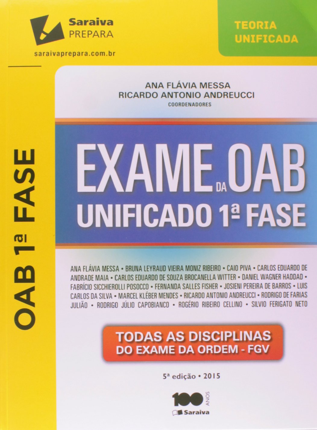 Exame da Oab Unificado 1» Fase: Todas as Disciplinas do Exame da Ordem ...