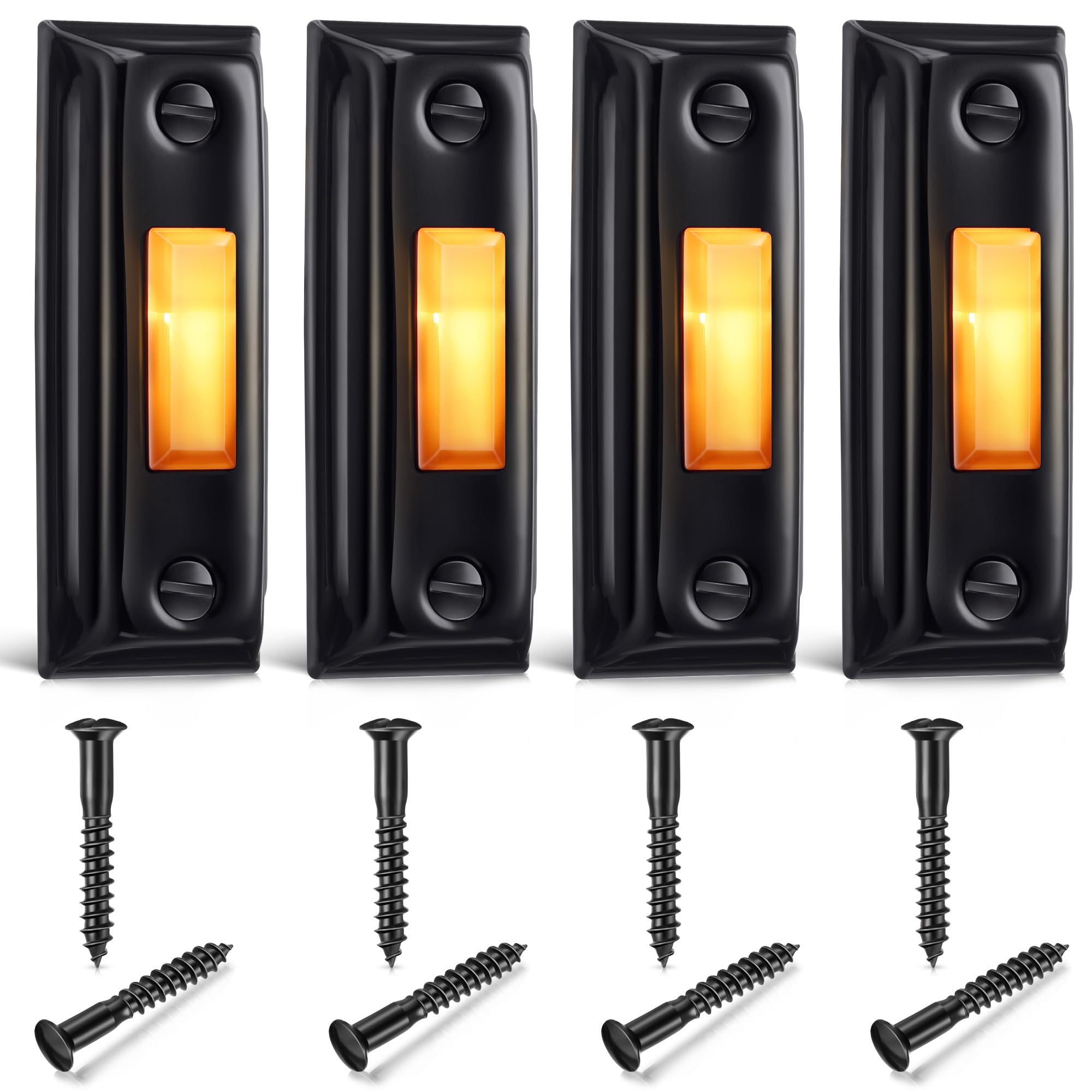 Snapklik.com : Dreyoo Metal Doorbell Push Button, Heavy Duty Metal Door ...