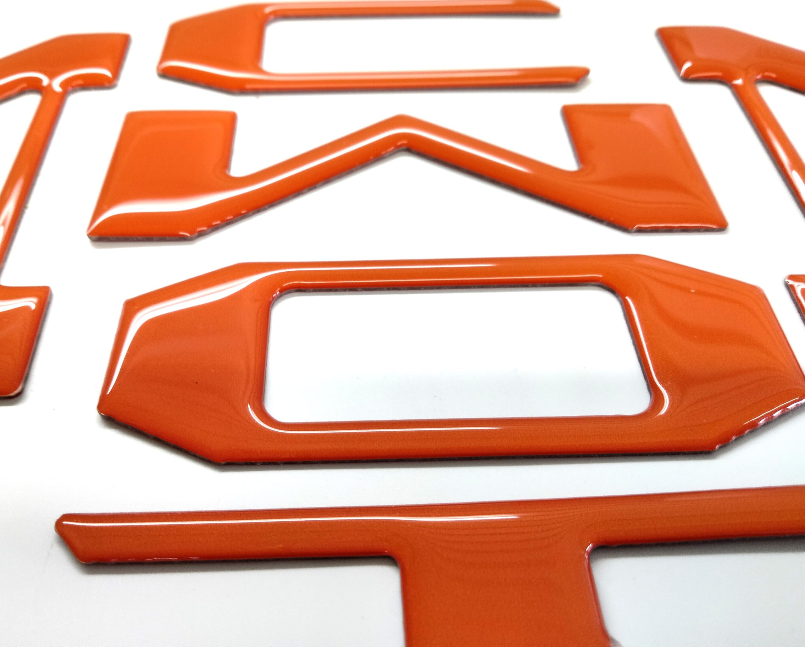 Amazon.com: 3D Raised Domed Poly Coated Tailgate Letters/Inserts ...