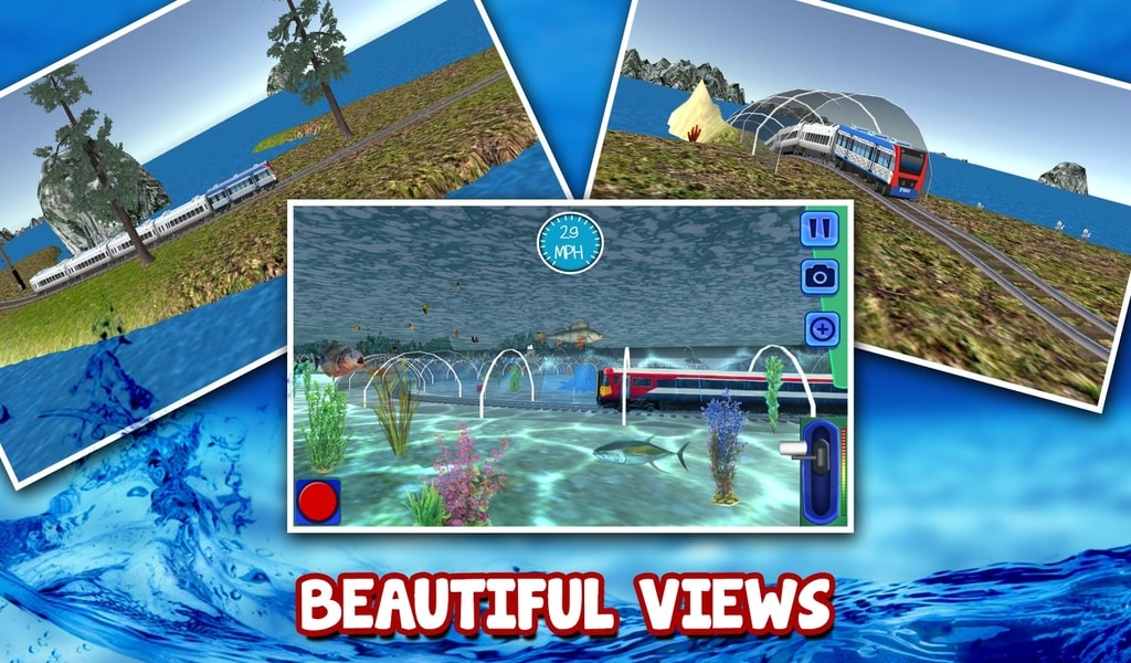 Underwater Train Simulator 3d - Free Game - App on the Amazon Appstore