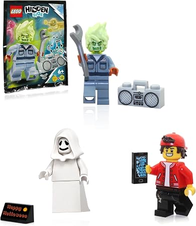Amazon.com: LEGO Hidden Side Minifigure Combo Pack - Jack Davids ...
