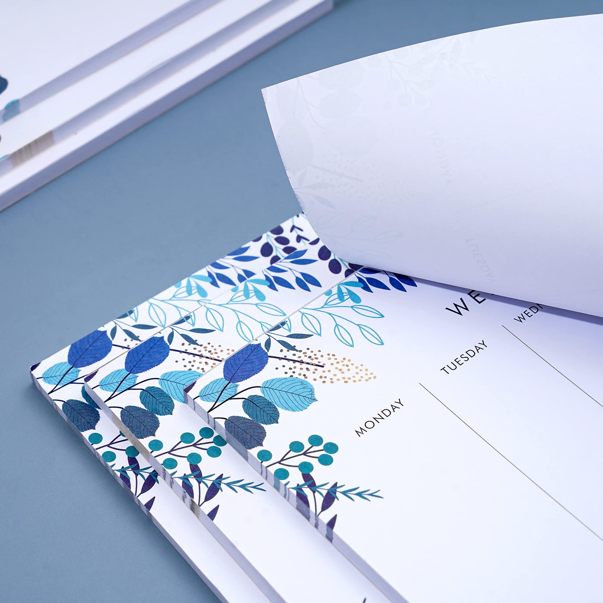 Snapklik.com : 3 Pack Weekly Planner Notepad Tear Off 52 Undated Weekly ...