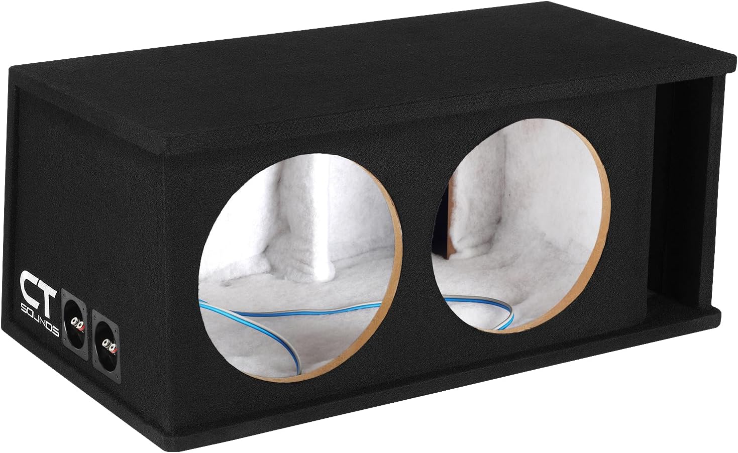 Amazon.com: CT Sounds CT2X12 Dual 12” Kerf Port Universal-Fit Car ...