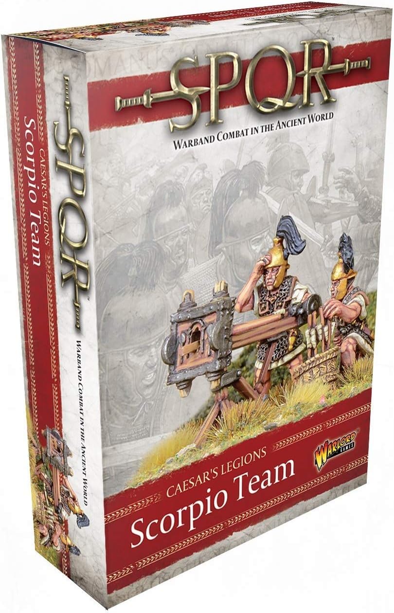 Amazon.com: Warlord Games - SPQR: Caesar's Legions Scorpio Team : Arts ...
