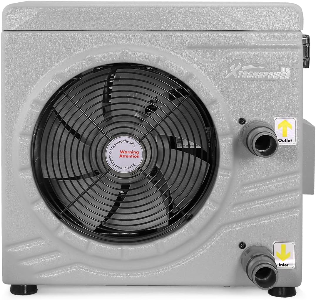 Amazon.com : XtremepowerUS 14,500BTU/hr Swimming Pool Heat Pump ...