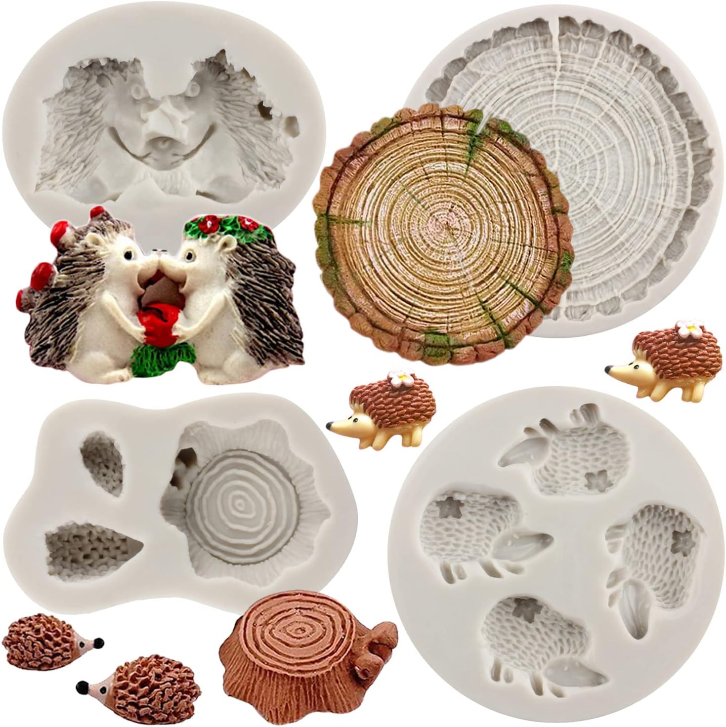 how to make gumpaste hedgehog