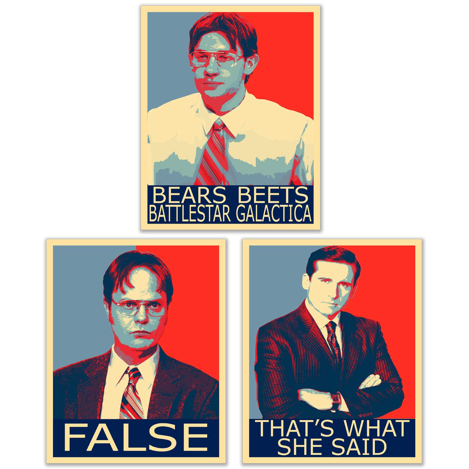 Buy The Office Hope S Set Of 3 8 Inches X 10 Inches Michael Scott Buy The Office Hope S Set Of 3 8 Inches X 10 Inches Michael Scott