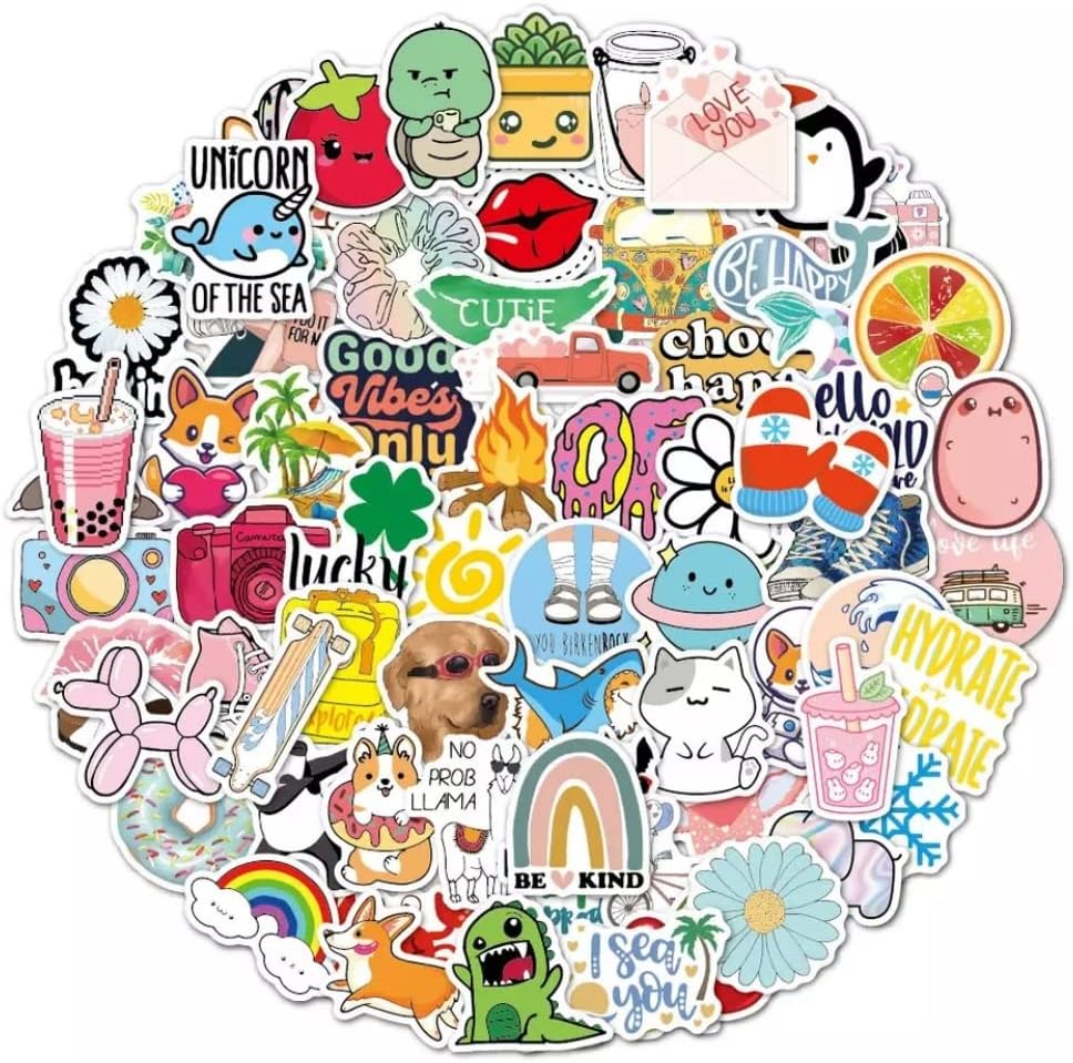 Amazon.com: Kids Stickers Animals Realistic Sticker Packs 50PCS ...