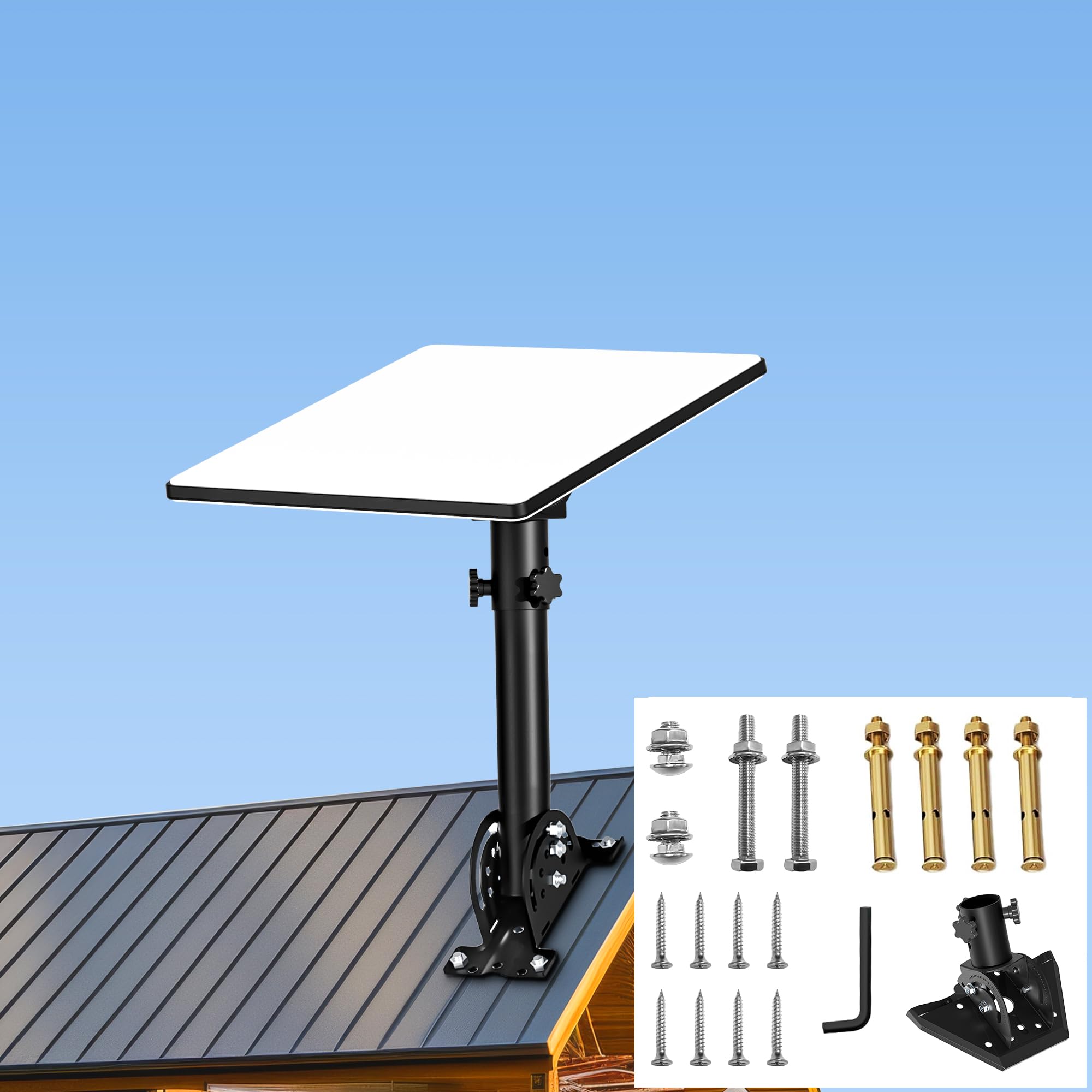 Amazon.com: Starlink Mini Heavy Duty Pivot Roof Mount, Adjustable Tilt ...