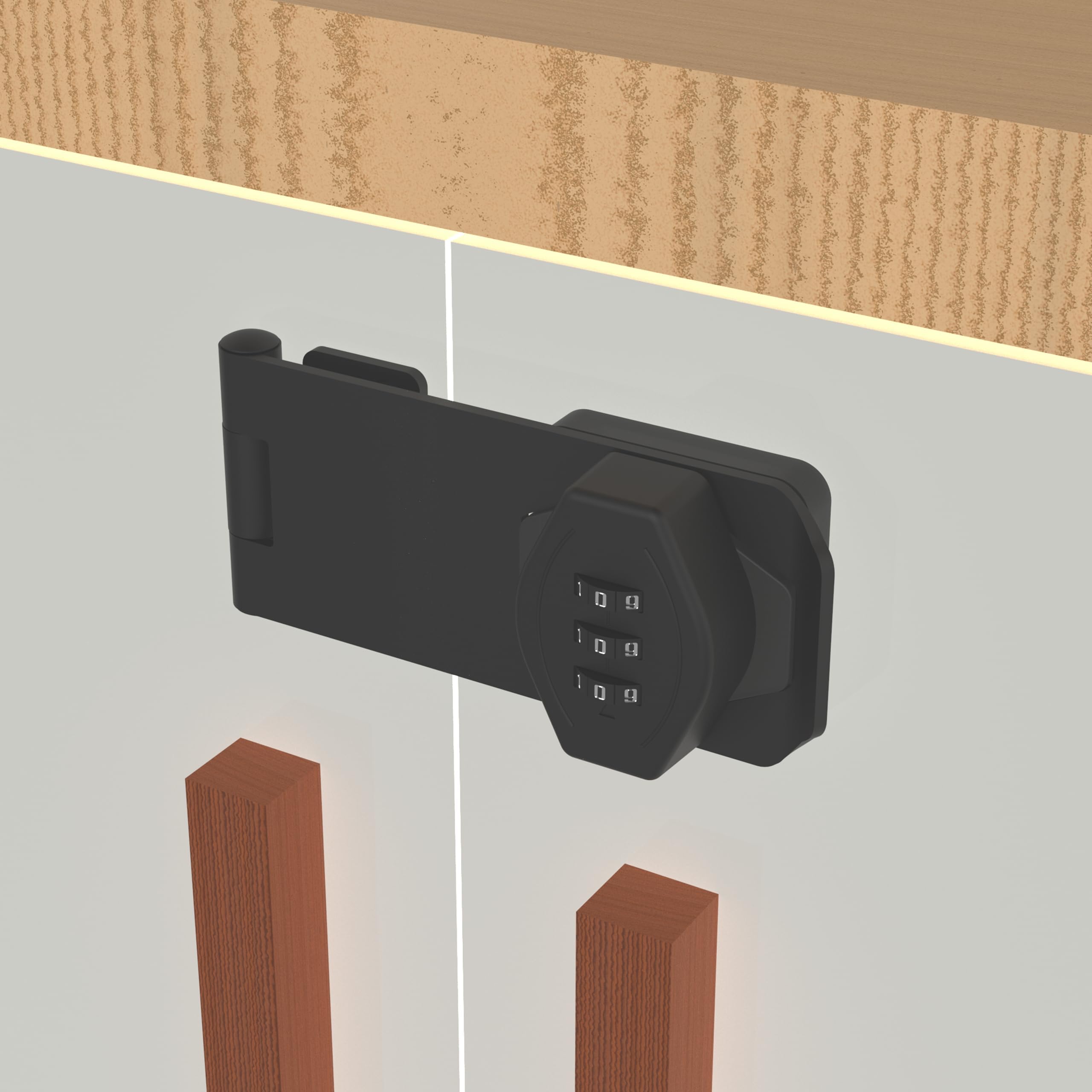 Cabinet Hasp Locks with Code,Drawer Cupboard Door Combination Lock ...