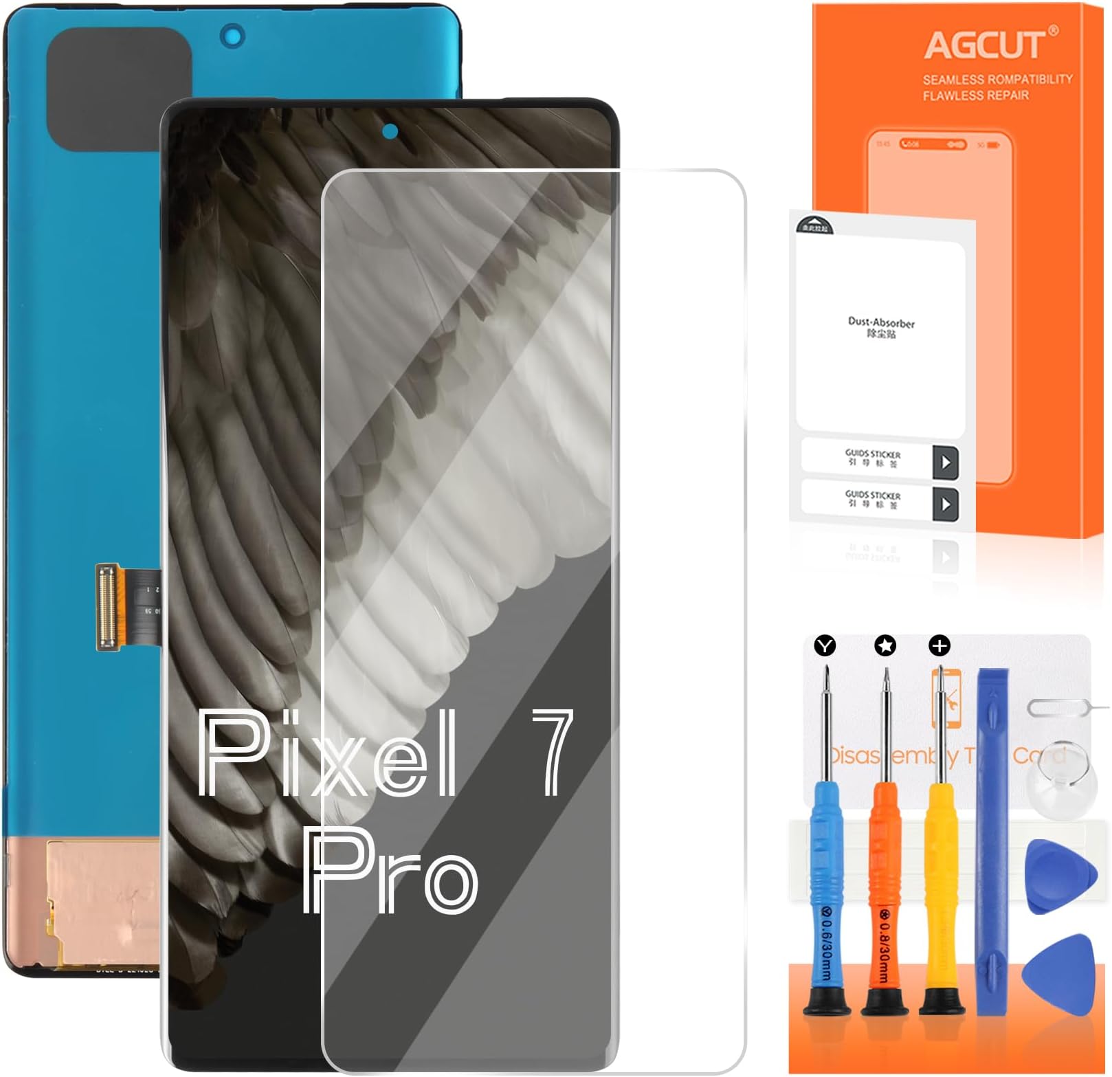 Amazon.com: Yondista for Google Pixel 7 Pro OLED LCD Display Screen ...