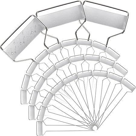 Amazon.com: Foraineam 30 Pack 10 Inch Plant Label Stakes Metal Garden ...