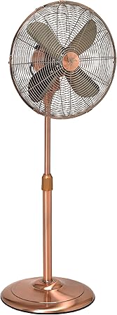 Amazon.com: Deco Breeze Pedestal Standing 3 Speed Oscillating Fan with ...