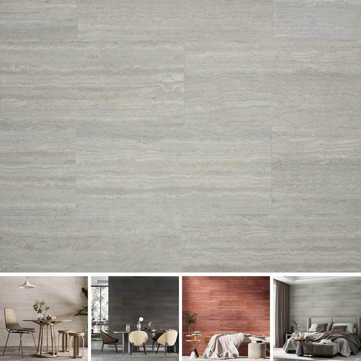 Amazon.com: SINGULARWOOD 15pcs/26.46 sq ft Soft Stone Wall Tiles ...