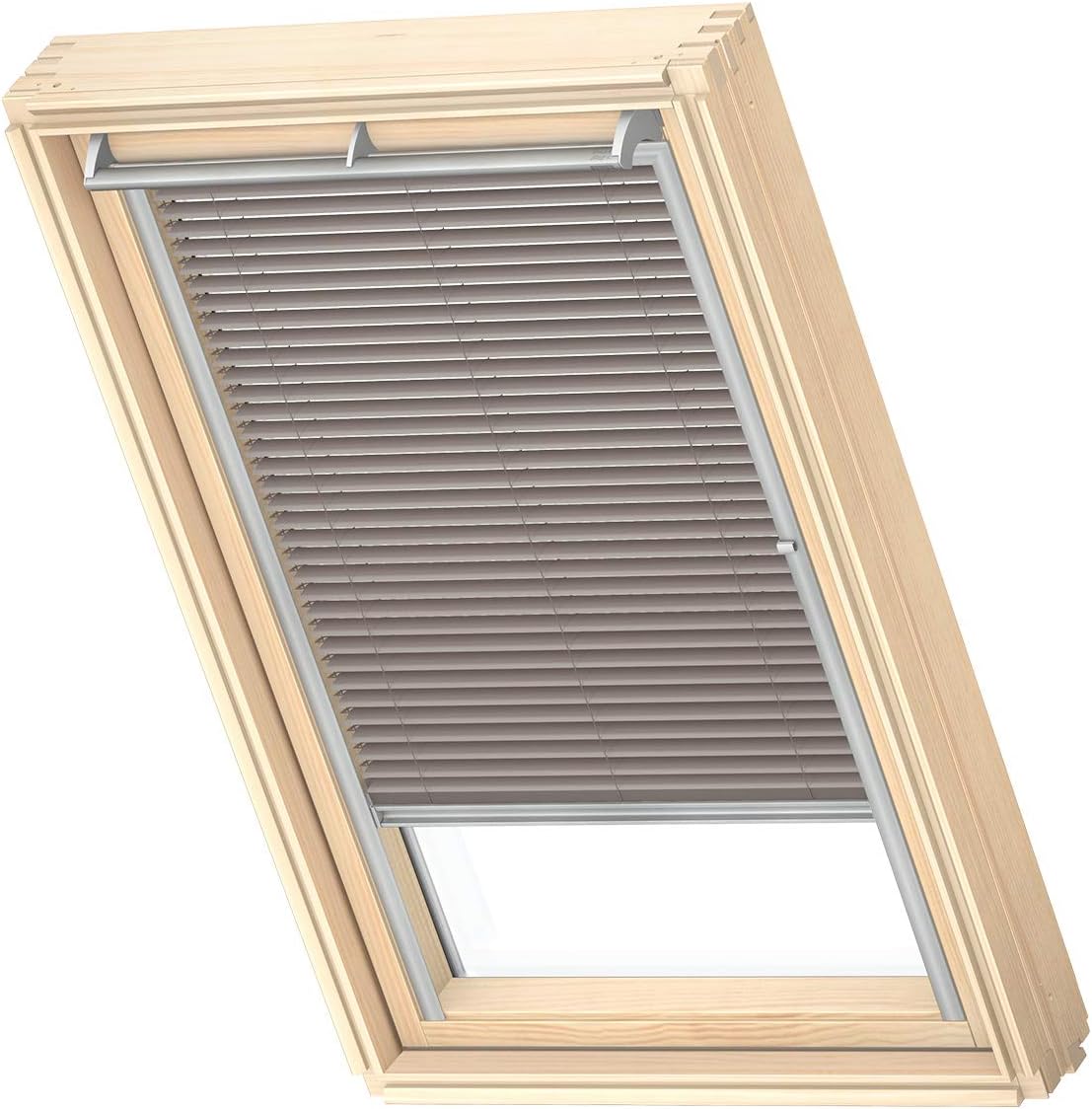 VELUX Original Venetian Blind (PAL), Silver Frame, C02, Taupe : Amazon ...