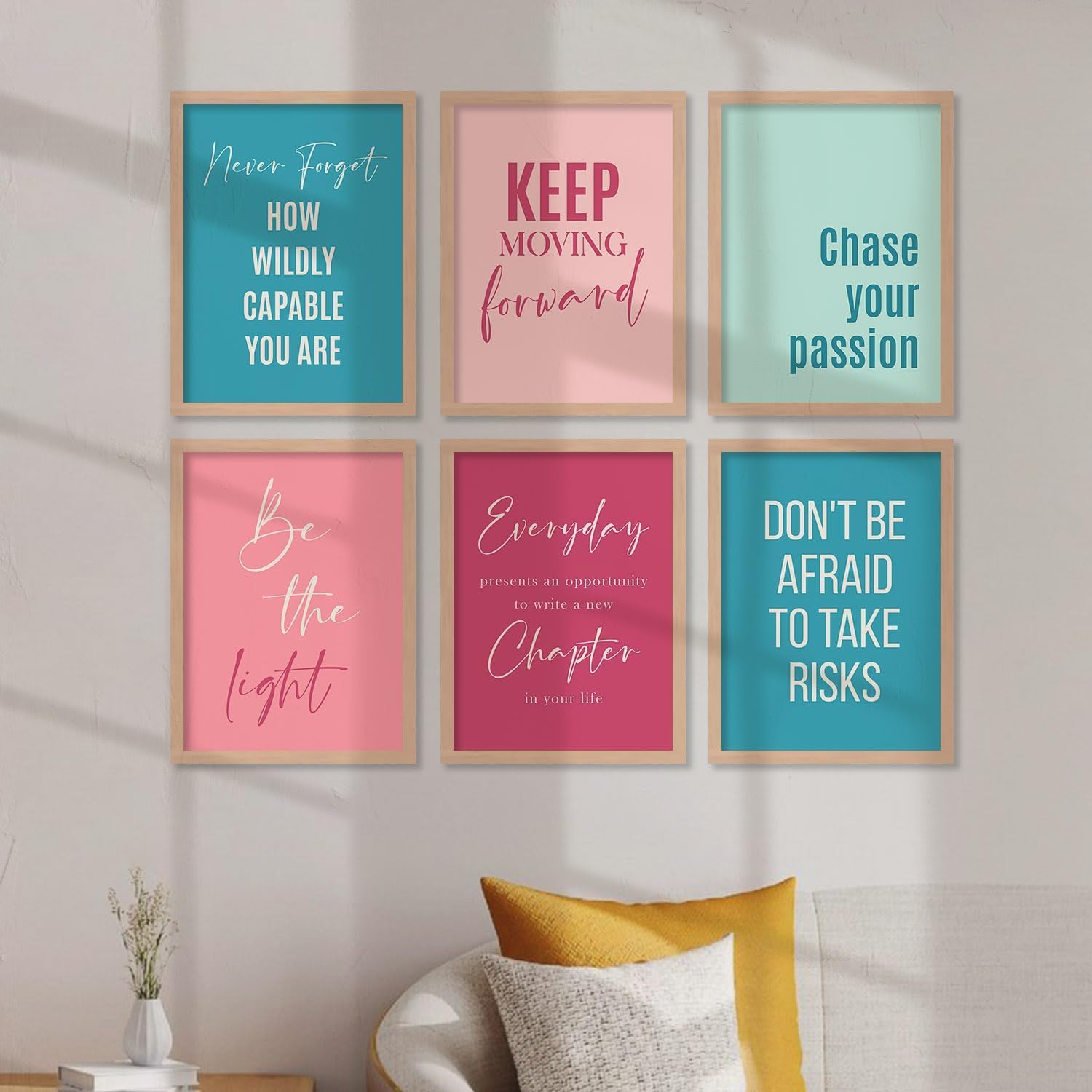 kotart - Quotes Frames for Wall Decor - Motivational Photo Frame for ...